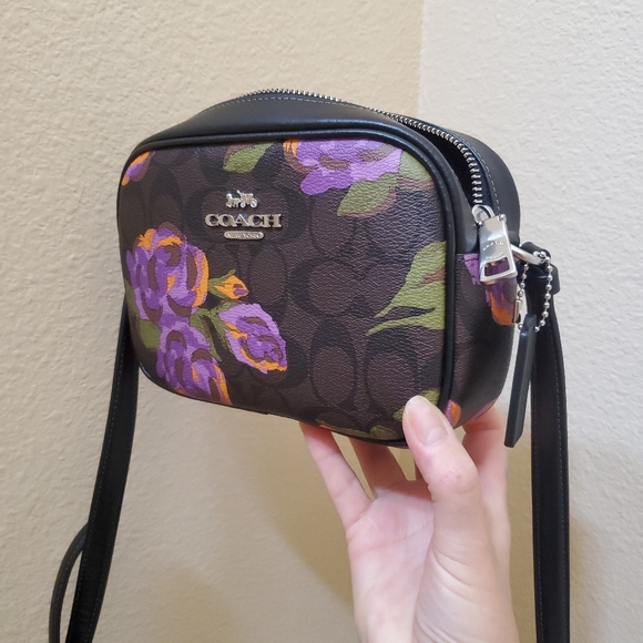 Coach | Bags | Coach Mini Jamie Camera Crossbody In Signature Canvas ...